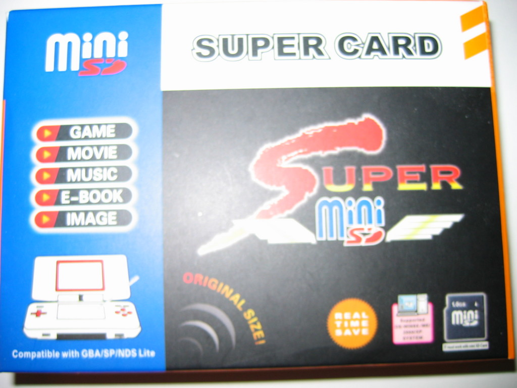 Supercard MiniSD Review – DSDatabase